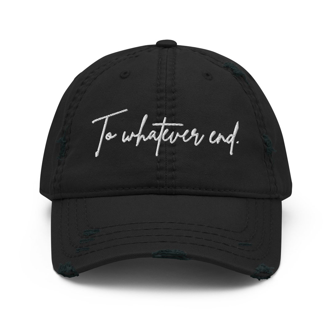 TOG | "to Whatever End." Aelin and Rowan Inspired Distressed Dad Hat - Etsy