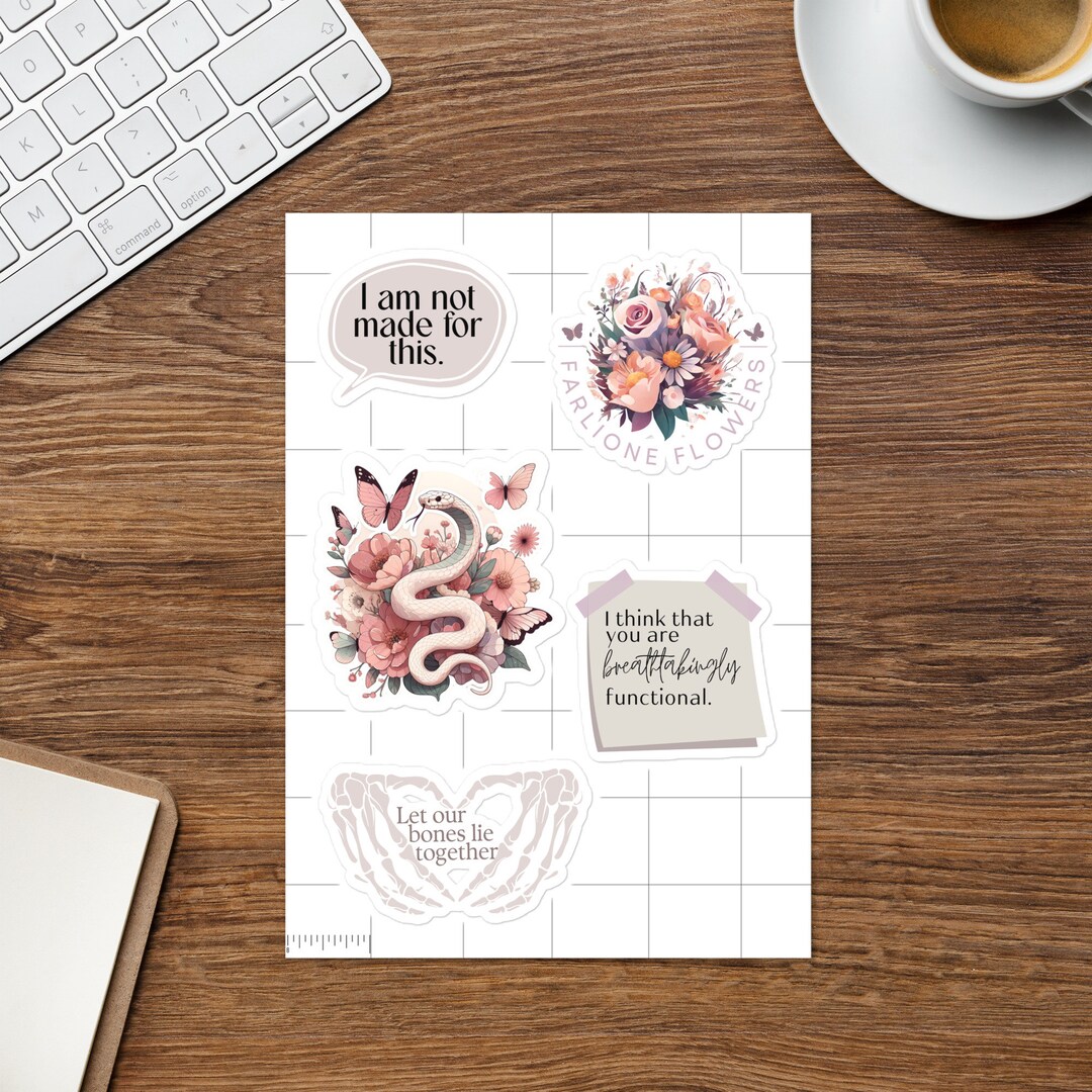 Daughter of No Worlds | Max and Tisaanah Inspired Sticker Sheet - Etsy