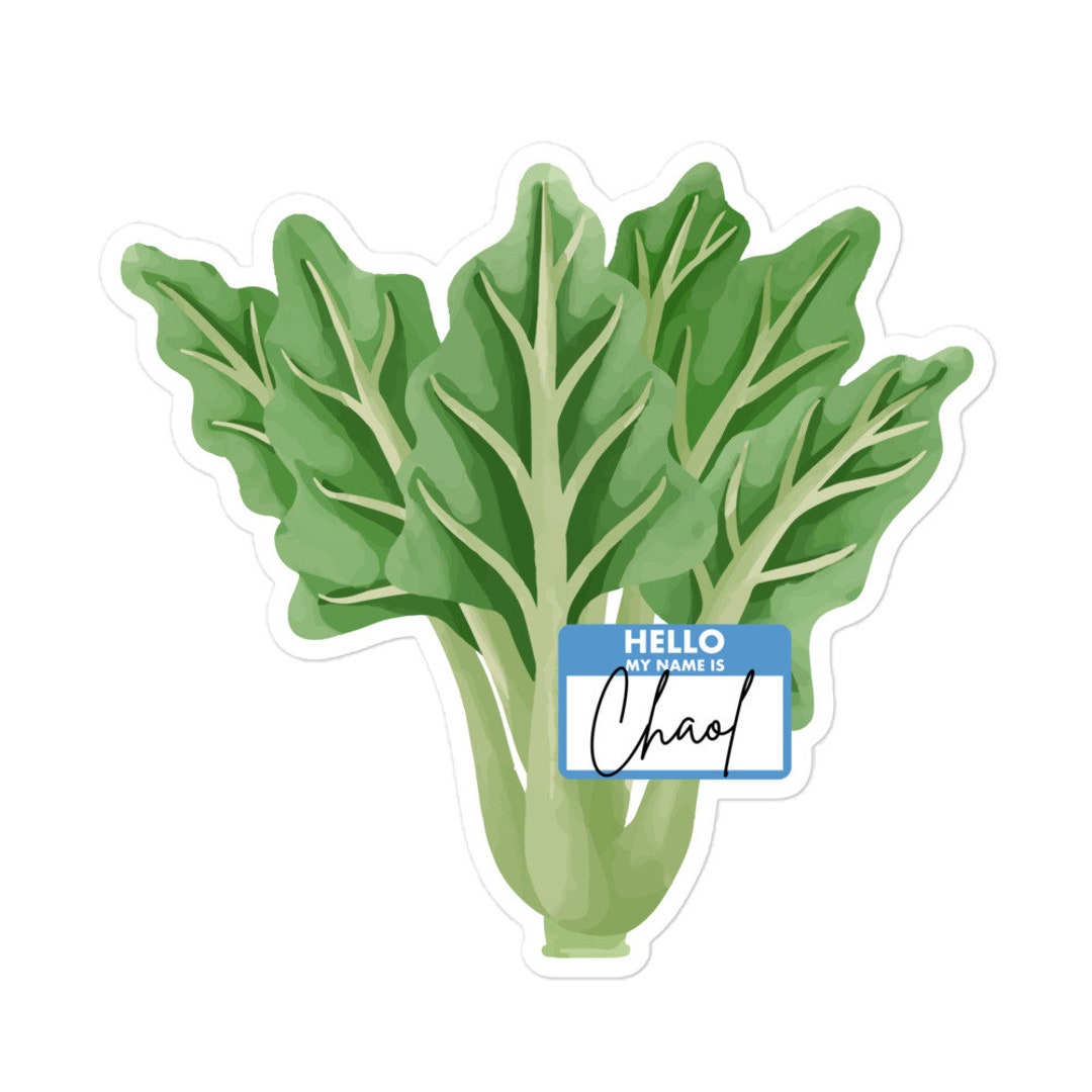 Throne of Glass Inspired Kale Sticker: Hello My Name is Chaol - Etsy