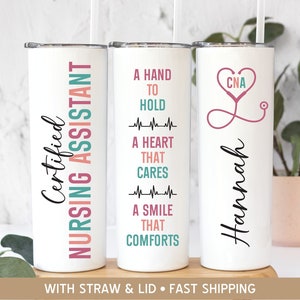 CNA Tumbler CNA Appreciation Gift, Certified Nursing Assistant CNA Week ...