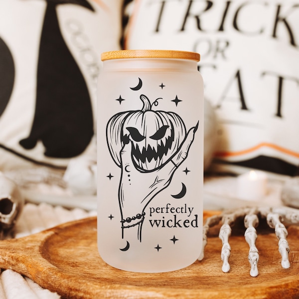 Wicked Glass Tumbler - Etsy