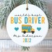 Bus Driver Ornament, Bus Driver Gift, Bus Aide Gift, Personalized ...