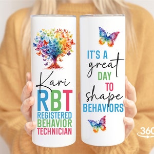 RBT Gifts, Custom Behavior Technician ABA Cup for Rbt, Aba Therapy ...