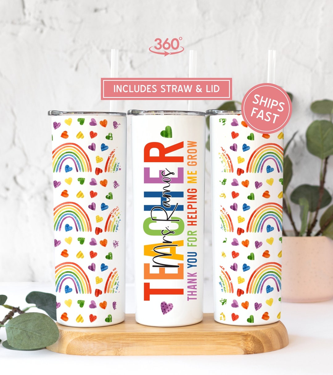 Preschool Teacher Gifts Teacher Tumbler Cup, VPK Daycare Attendant ...