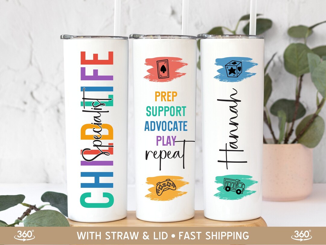 Child Life Specialist Gift, CCLS Tumbler Cup, Child Life Internship ...