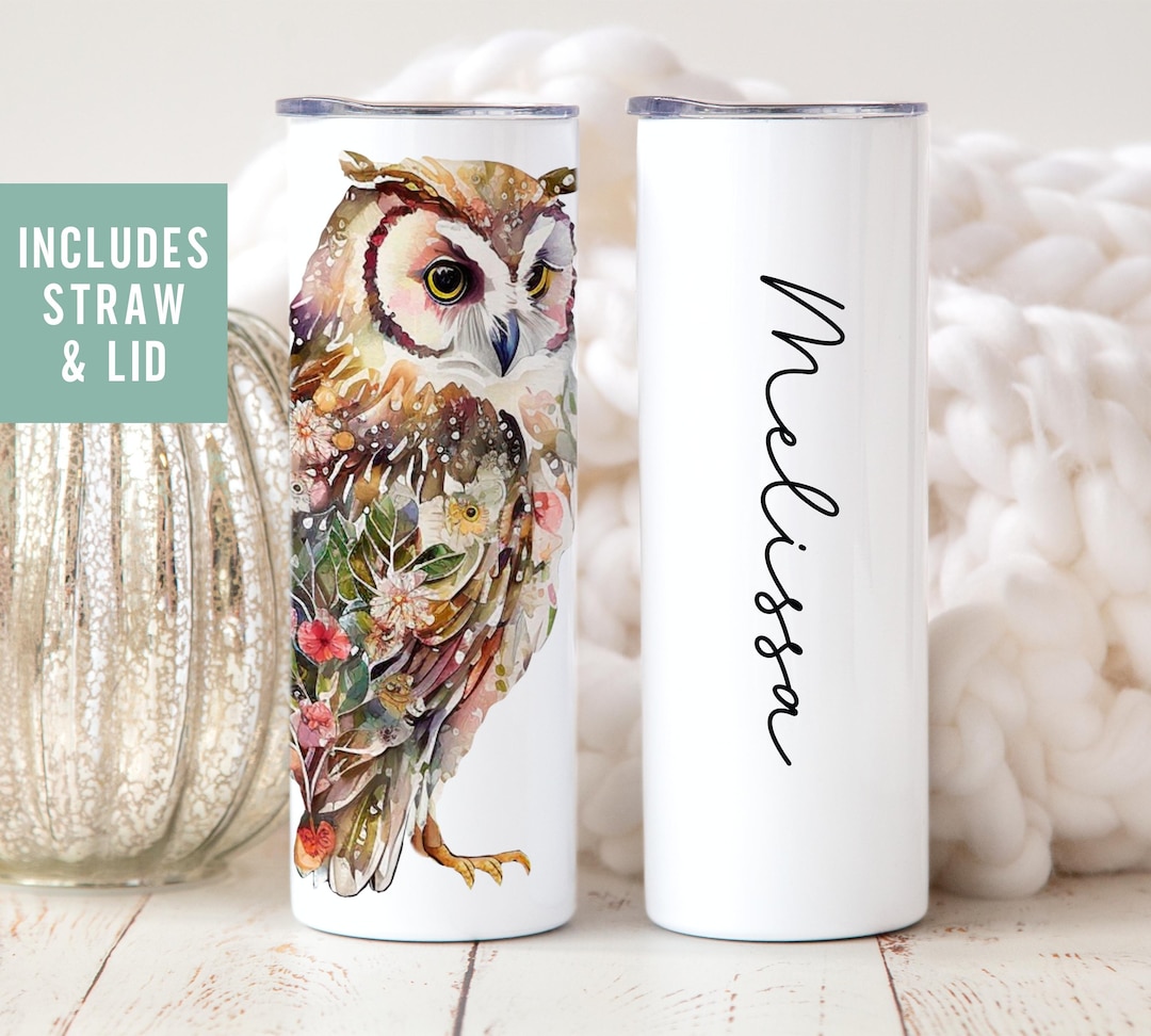 Personalized Owl Gifts for Women Owl Tumbler Cup Owl Themed - Etsy
