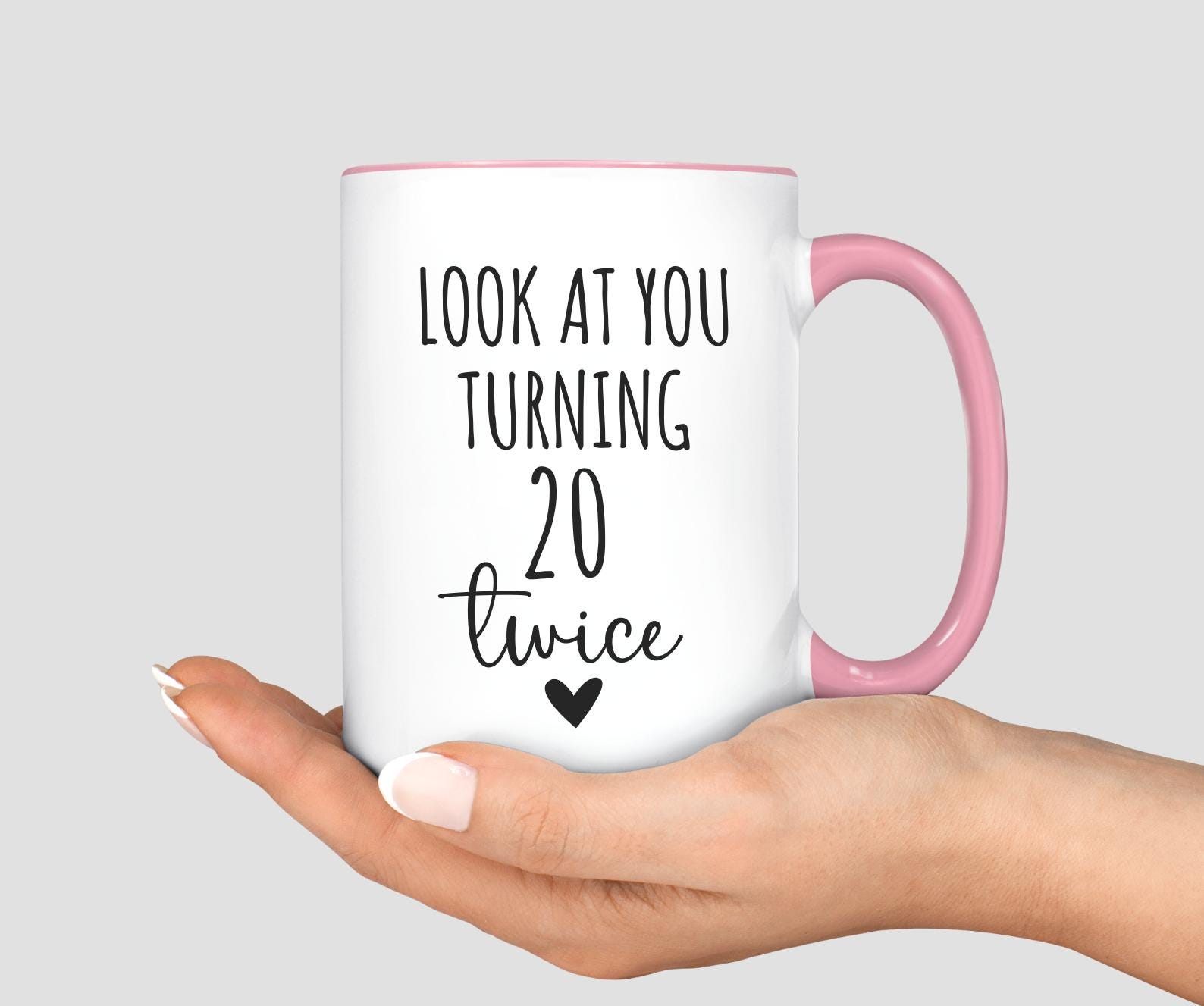 Look at You Turning 20 Twice 40th Birthday Gift for Women, 40th ...