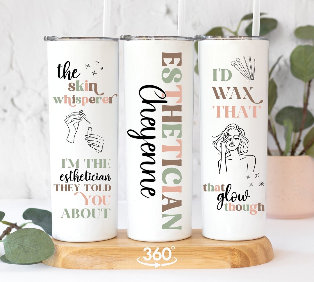 Esthetician Graduation Gift, Esthetician Quotes Tumbler, Esthetician ...