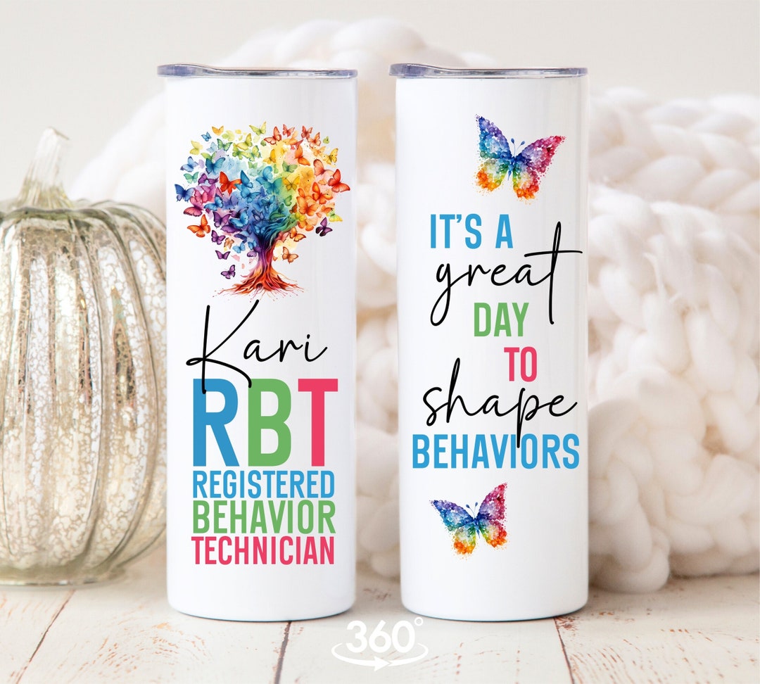 RBT Gifts, Custom Behavior Technician ABA Cup for Rbt, Aba Therapy ...