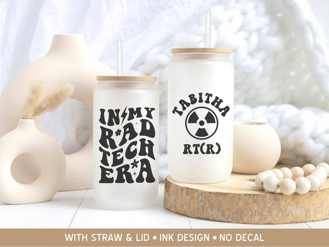 Rad Tech Frosted Glass Tumbler, Radiology Tech Gifts, Xray Tech Cup ...