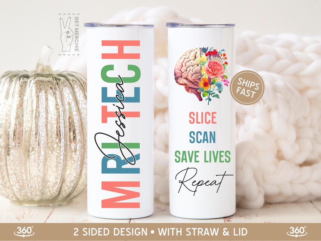 MRI Tech Tumbler Cup, MRI Tech Gifts, MRI Technologist Mug, Magnetic ...