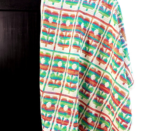 Primrose Paradise Overlay Mosaic Crochet Pattern - Etsy Australia