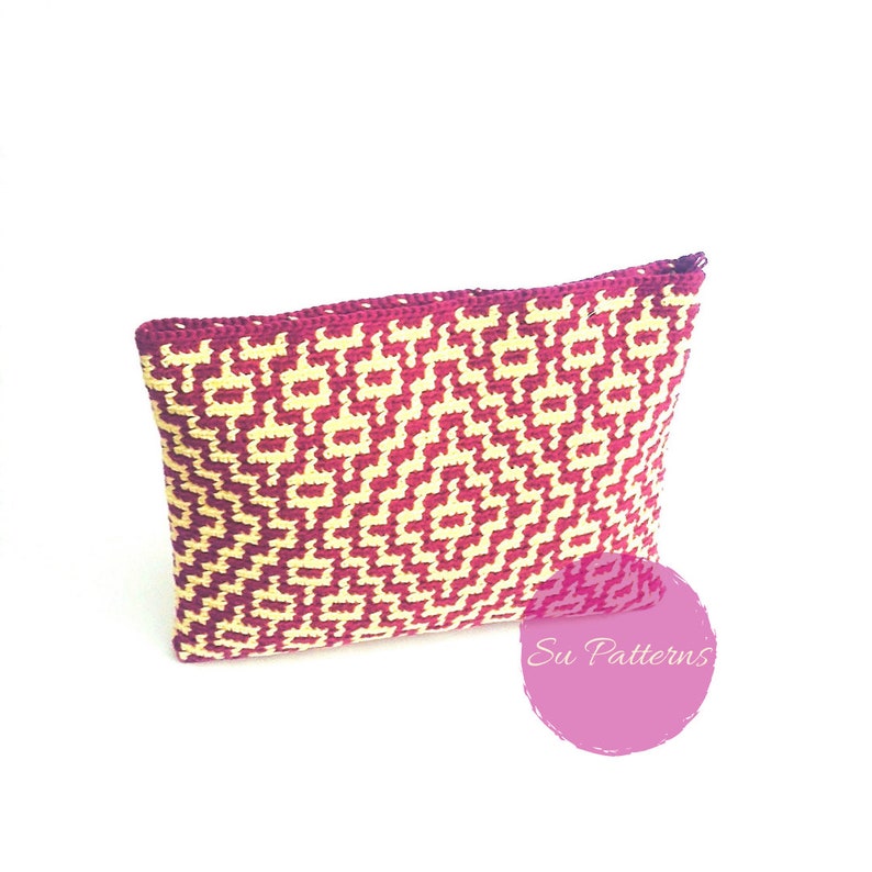 PDF Tapestry Crochet Clutch Crochet Clutch Lattice Crochet - Etsy