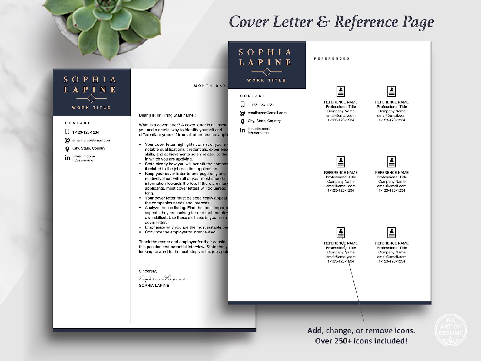Resume Templates (3 Resume Designs) Professional Resumes, Executive ...