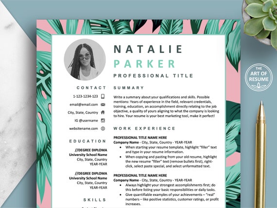 Creative Resume Design Examples