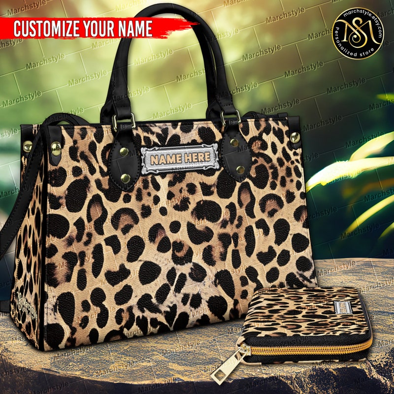 Leopard Bag - Etsy