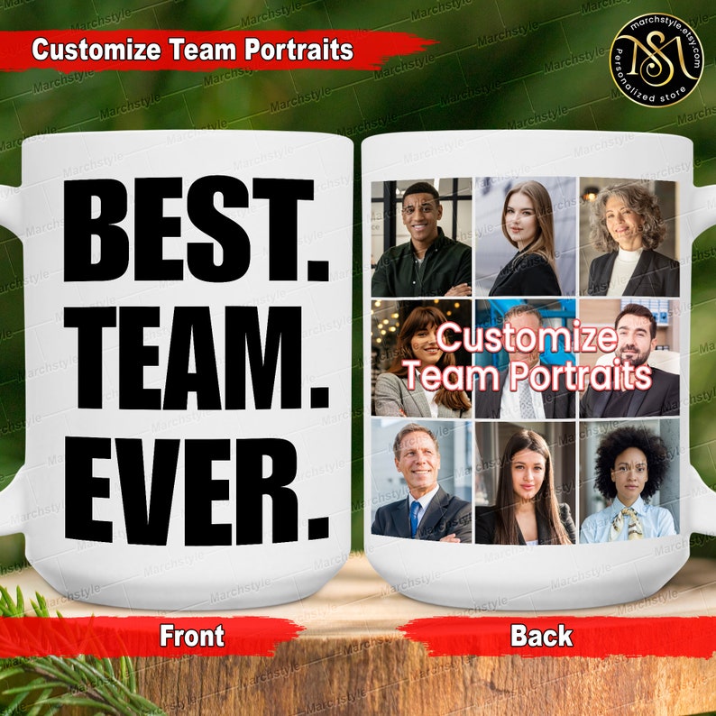 Marchstyle Personalized Christmas Team Gifts for Employees, Customized ...