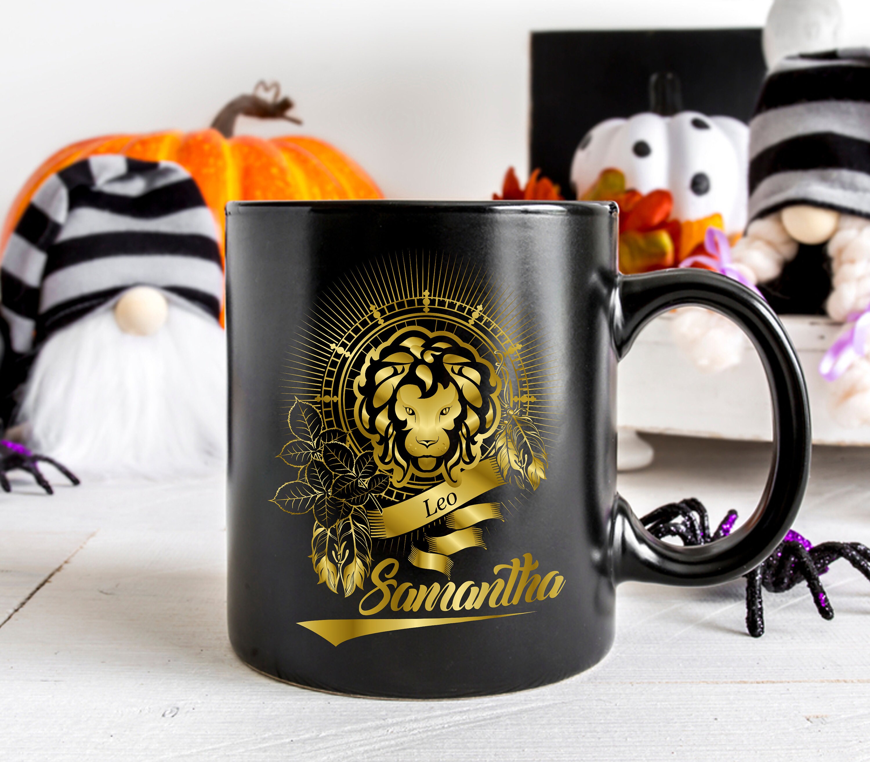 Personalized Leo Mug, Leo Gifts, Leo Coffee Mug, Leo Cups, Zodiac Gifts ...