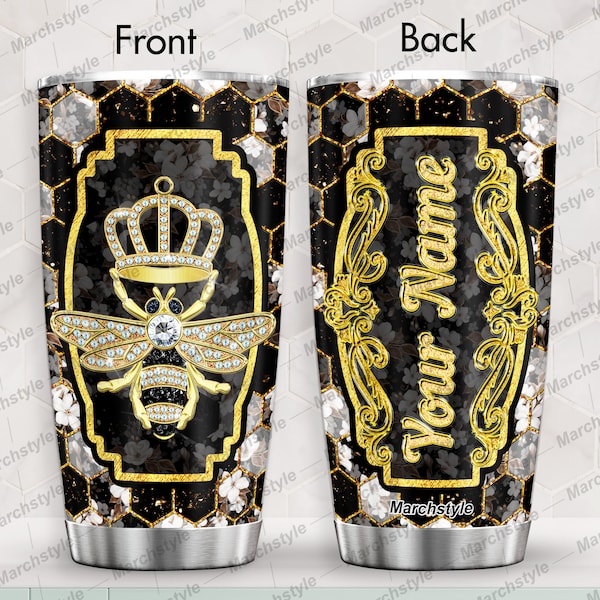 Queen Bee Tumbler - Etsy