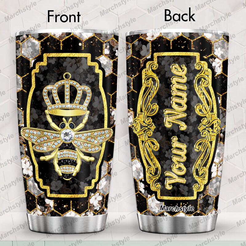 Queen Bee Tumbler - Etsy