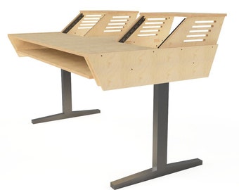 12U Recording Studio Desk Sit Stand Lift Desk LEGS INCLUDED COMPLETE ...