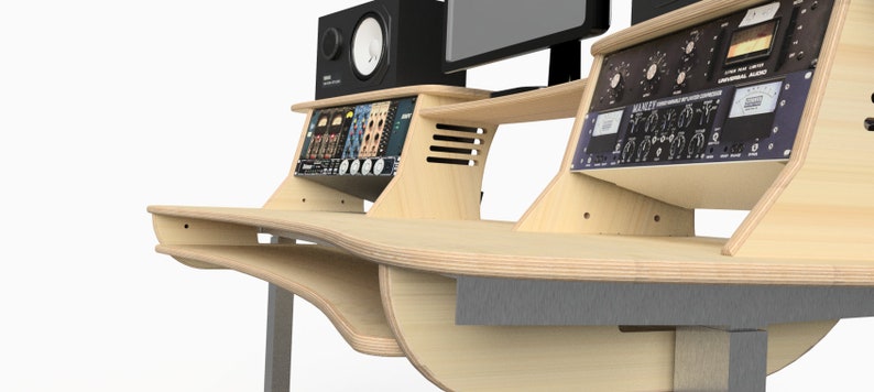 8U Recording Studio Desk Sit Stand Lift Desktop Height - Etsy