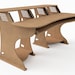 Recording Studio Desk/ 12RU Workstation/ Cabinet Grade Birch Plywood ...