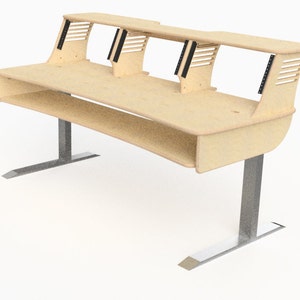 12U Recording Studio Desk Sit Stand Lift Desk LEGS INCLUDED COMPLETE ...