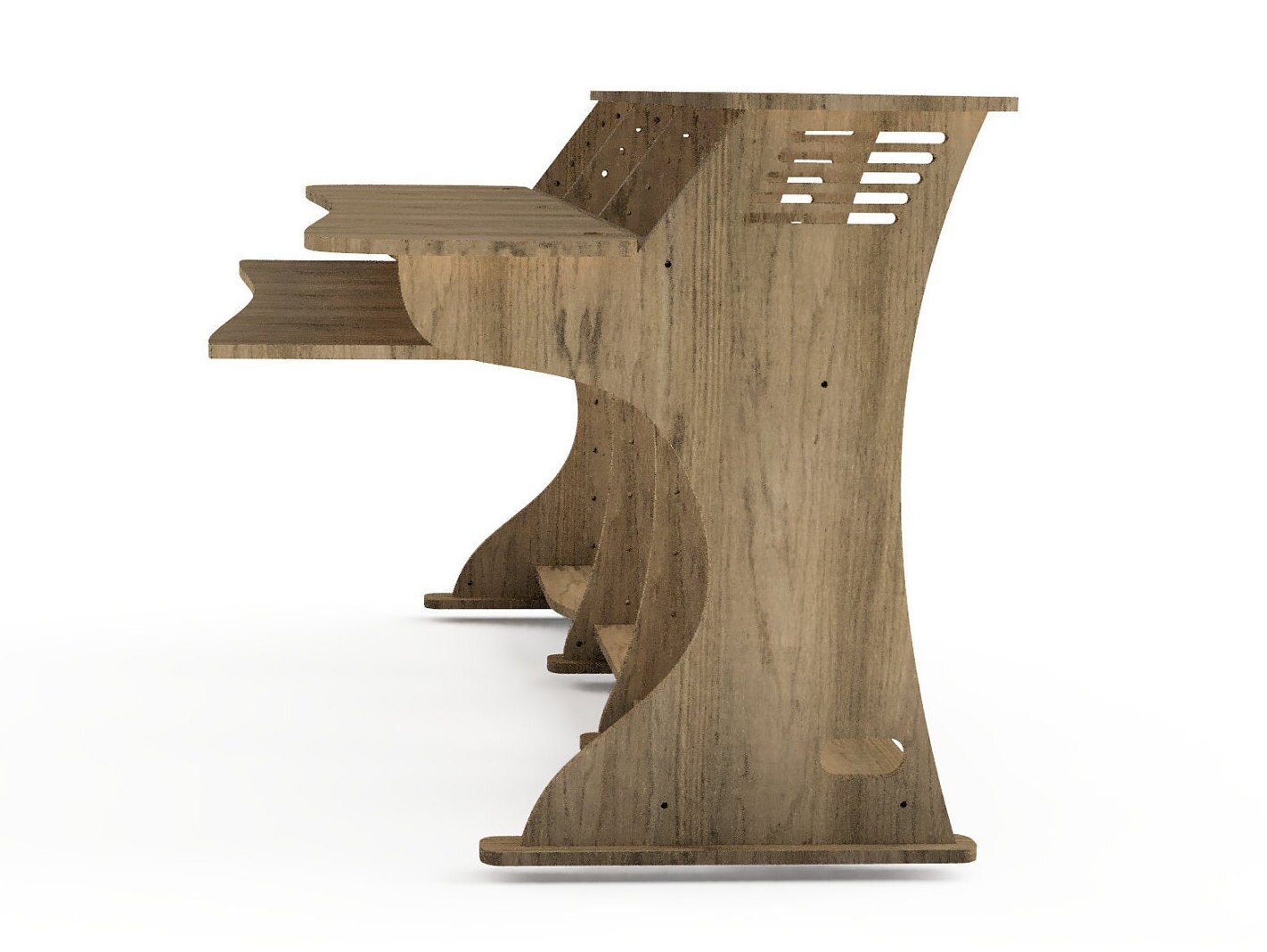 Recording Studio Desk 12 Rack Unit manhattan Model With | Etsy