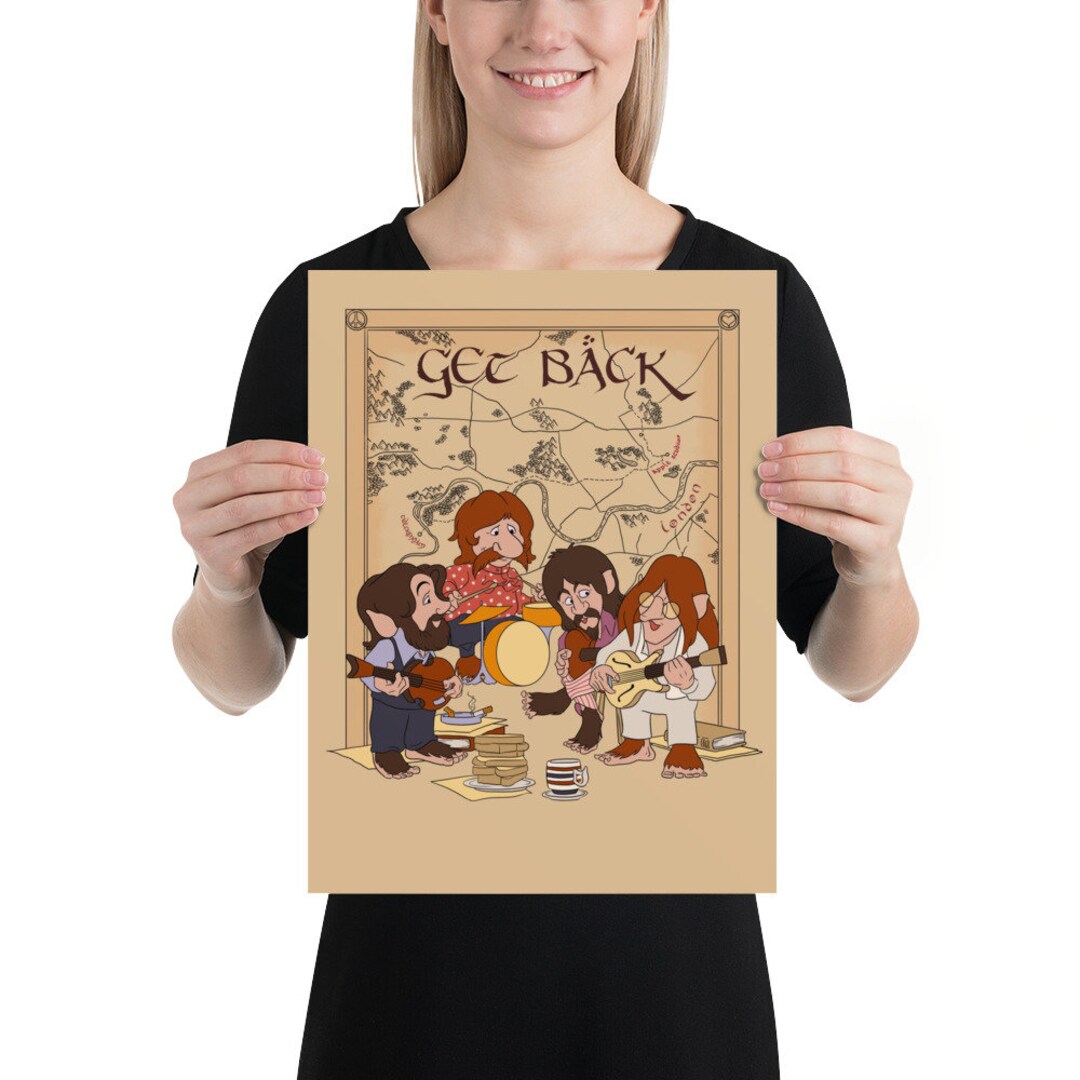 Get Back to Hobbiton Poster - Etsy