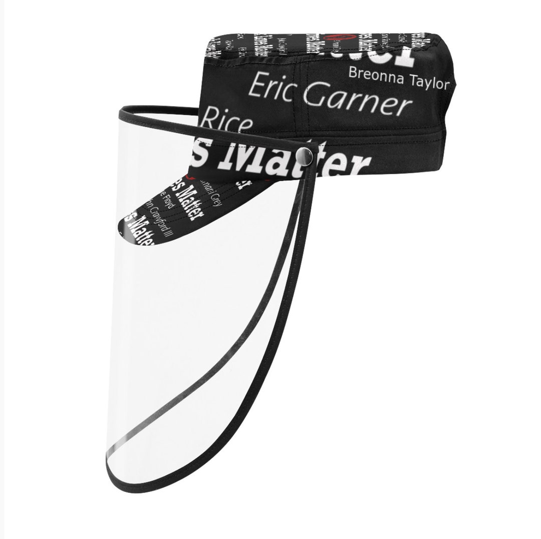 BLM Military Style Cap Comfortable Hat With Face Shield - Etsy