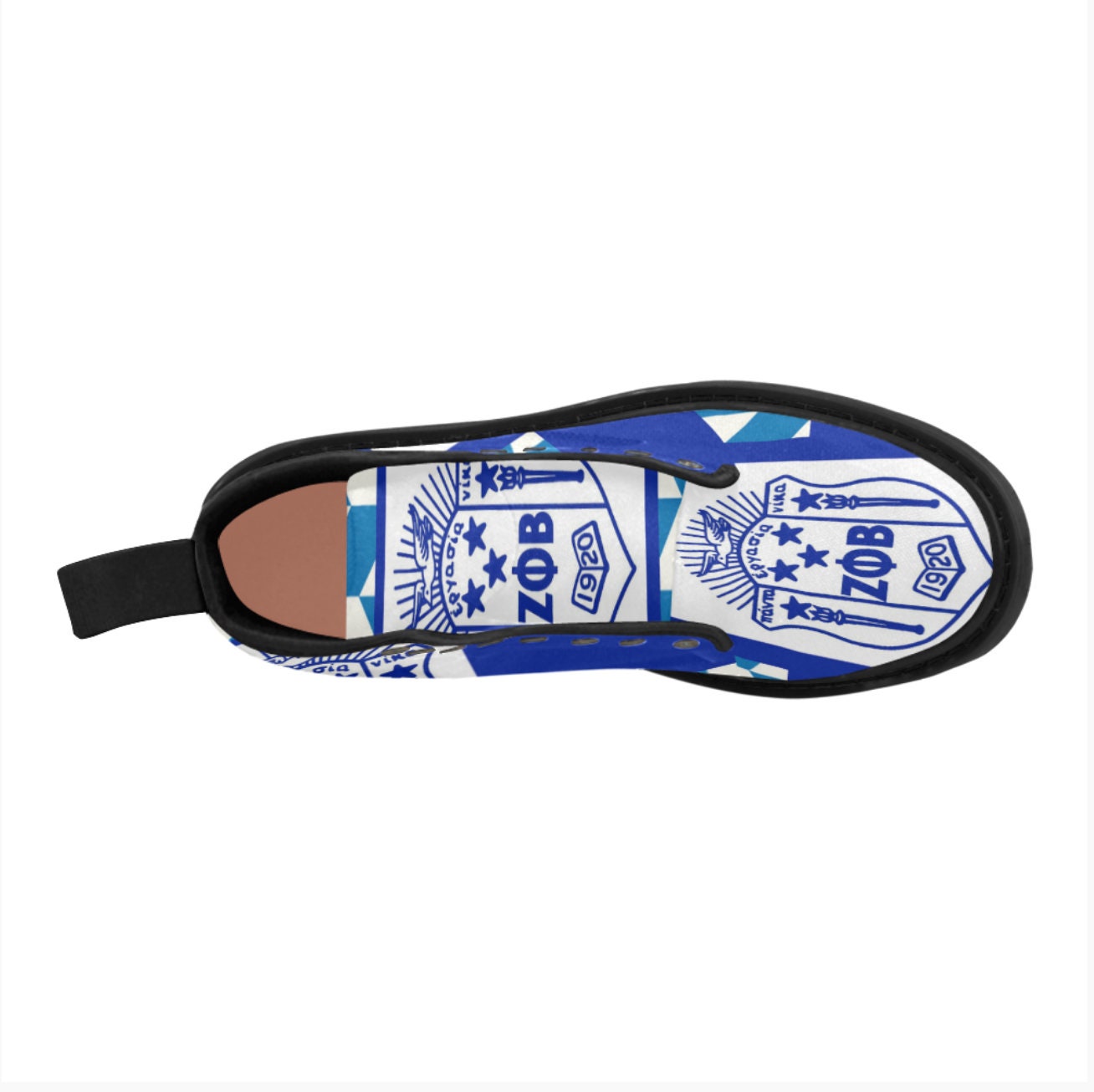 Zeta Phi Beta Combat Boots - Etsy