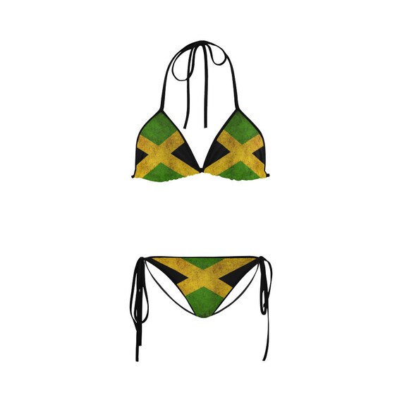 Jamaican Custom Bikini Swimsuit Etsy
