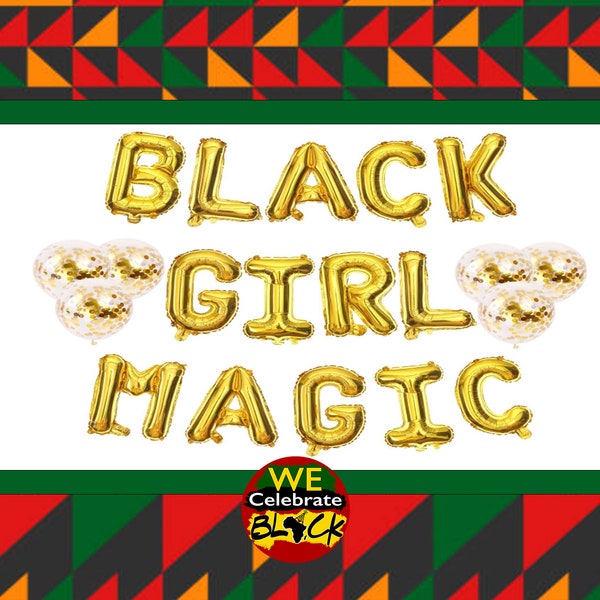 Black Girl Magic Party Decorations - Etsy
