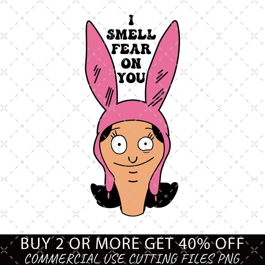 Louise Belcher Bob's Burgers PNG, I Smell Fear on You PNG, Louise ...