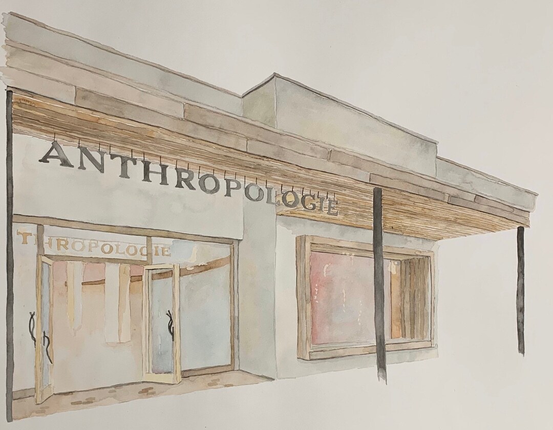 Custom Architecture Painting Request | Watercolor | Custom Building ...