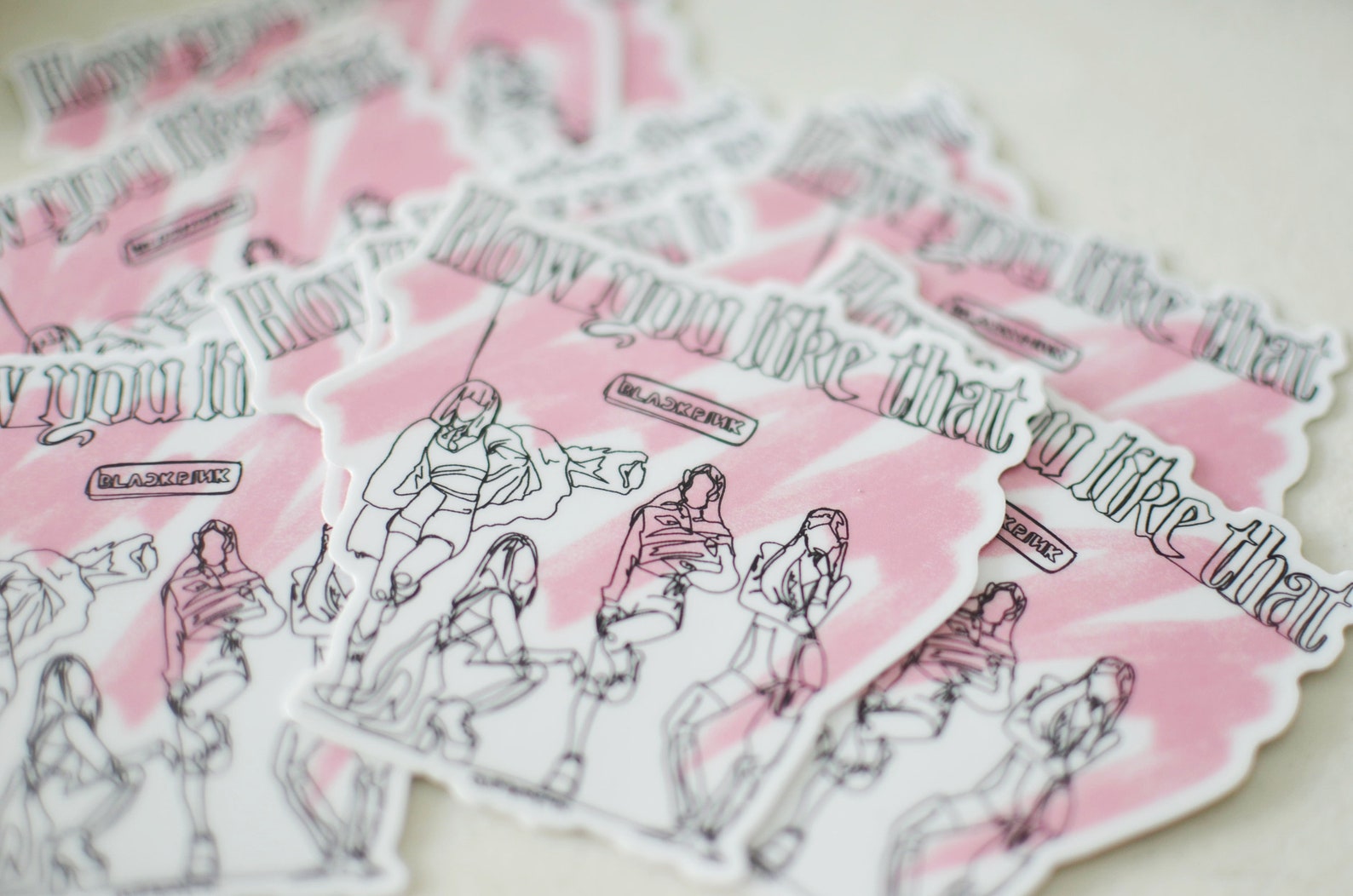 BLACKPINK How you like that Laptop Sticker Waterproof | Etsy