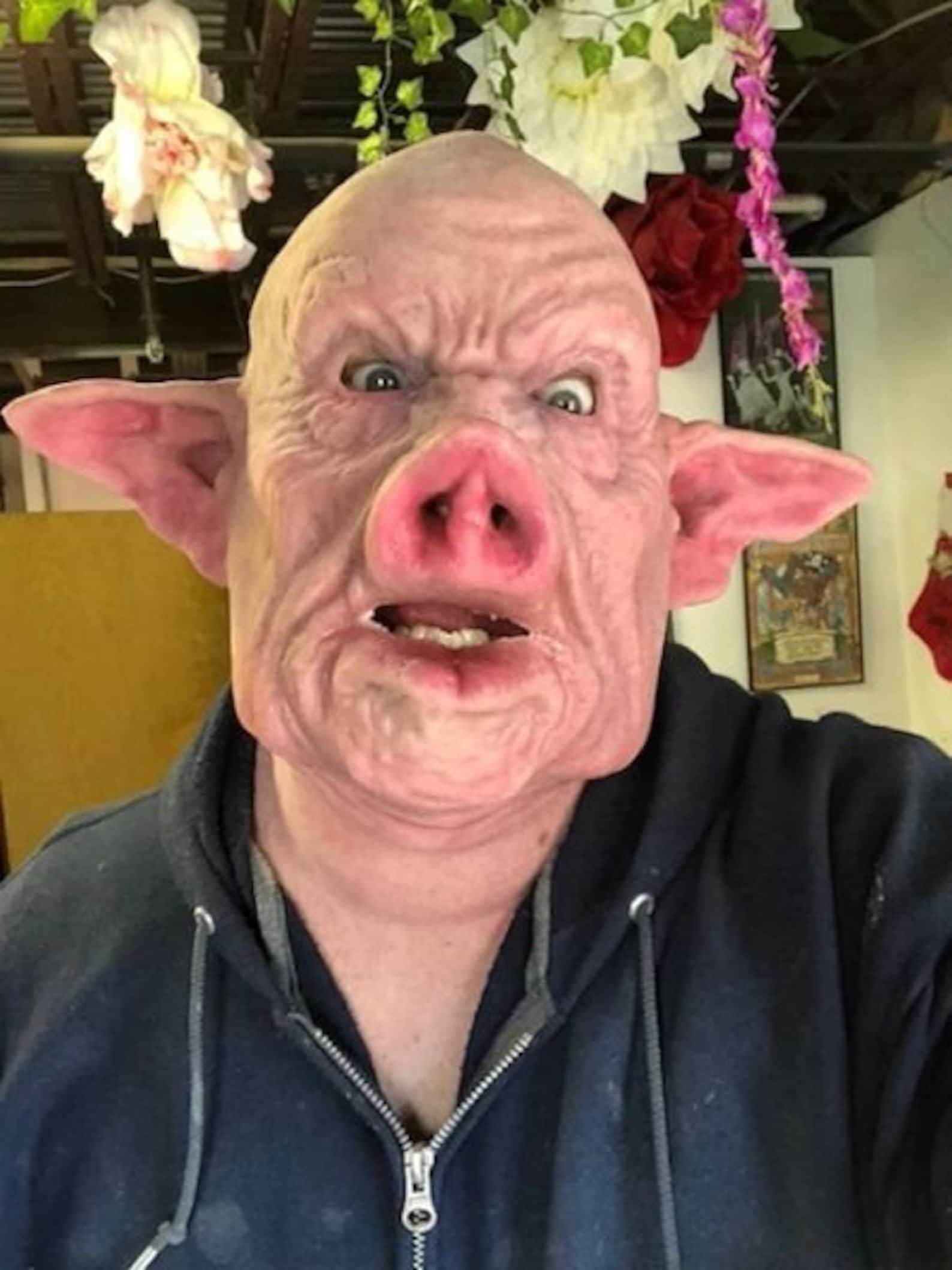 Bad Bacon Pigman Silicone Mask - Made to Order - Etsy