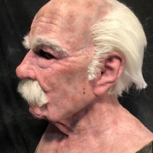 Old Man Ollie Silicone Mask - Made to Order - Etsy