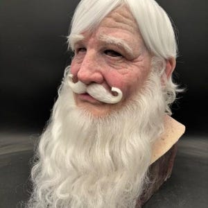 Saint Nicholas Silicone Mask - Made to Order - Etsy