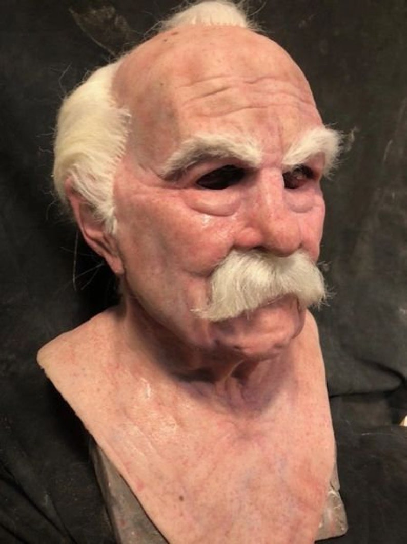 Old Man Ollie Silicone Mask - Made to Order - Etsy