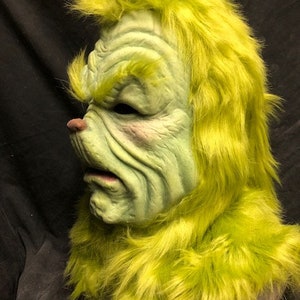 The Grumbles- Silicone Half Mask - Made to Order - Etsy