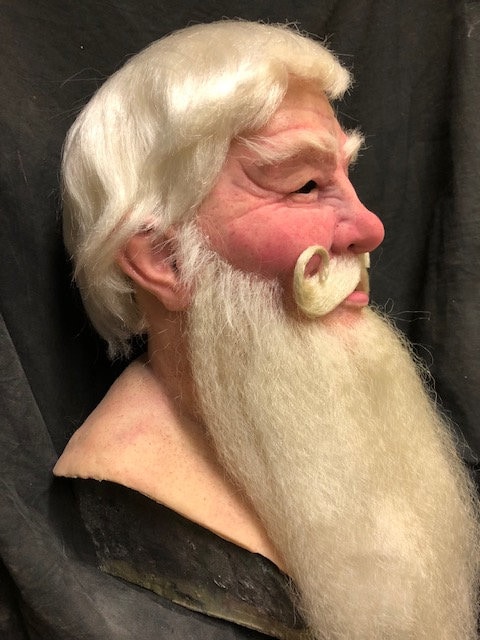 Santa Clause Classic Silicone Mask Made to Order - Etsy