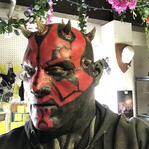 Darth Maul Silicone Mask - Made to Order - Etsy