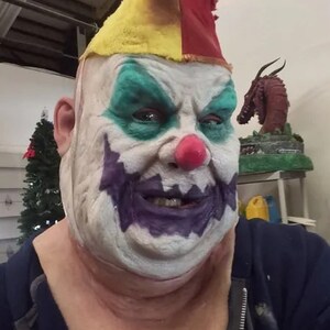 Creepo the Clown Silicone Mask - Made to Order - Etsy