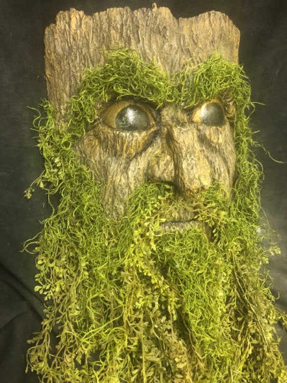 Tree Man Face | Etsy