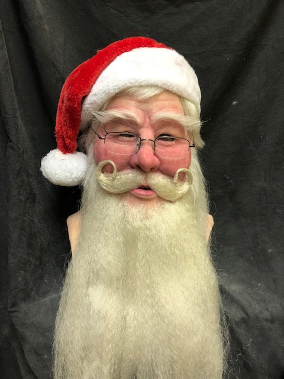 Santa Clause Classic Silicone Mask - Made to Order - Etsy