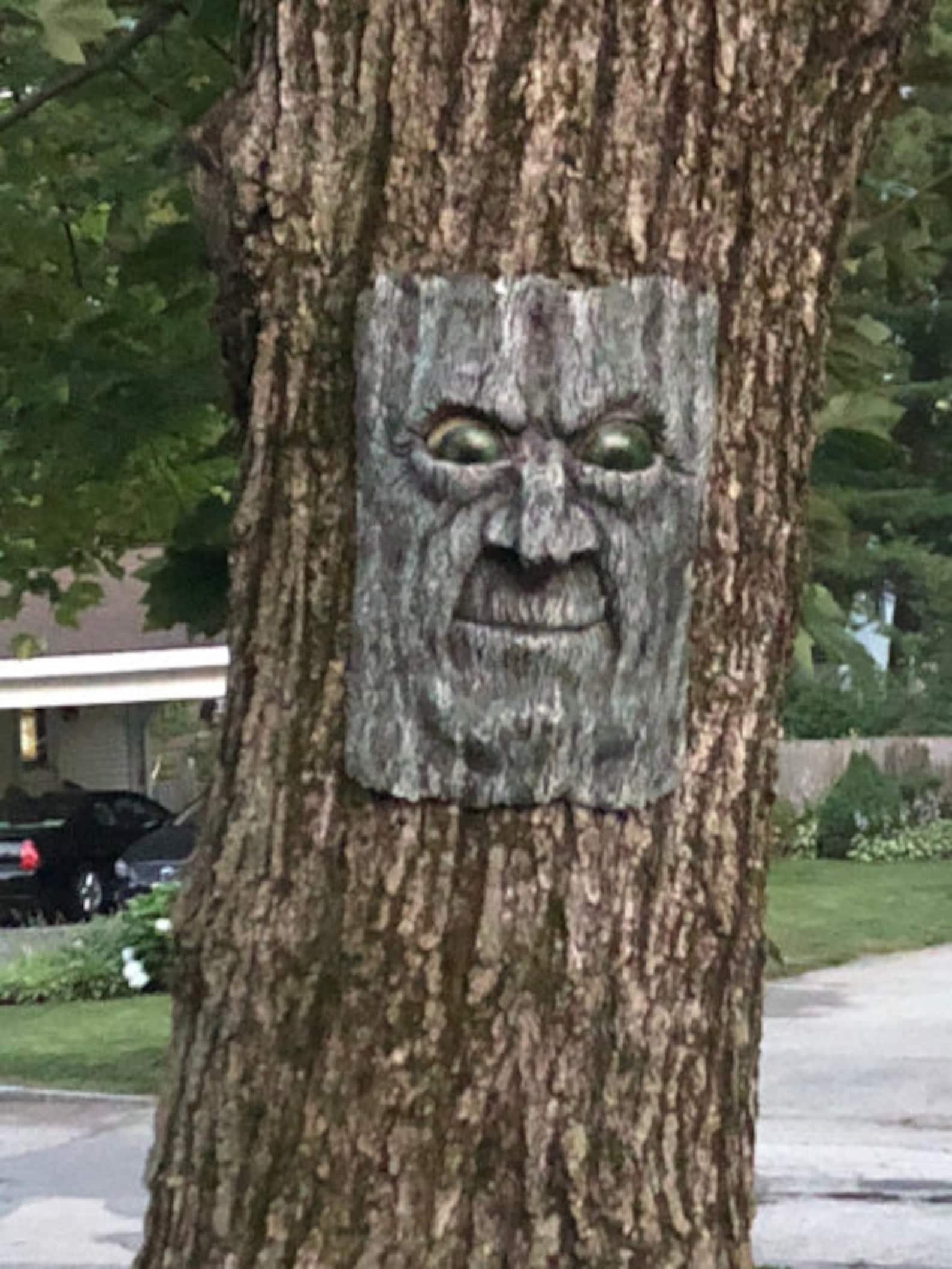 Tree Man Face | Etsy