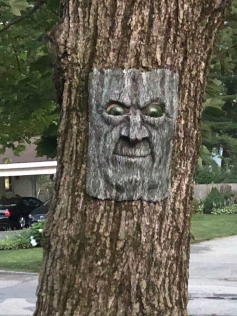 Tree Man Face - Etsy
