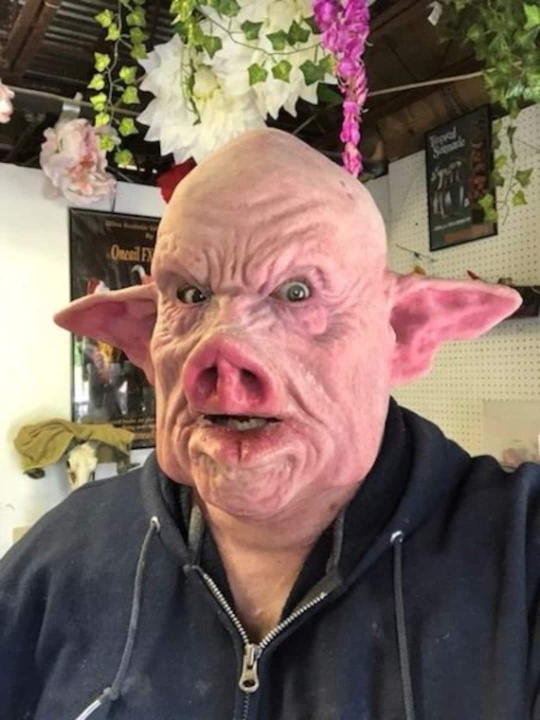 Bad Bacon Pigman Silicone Mask - Made to Order - Etsy